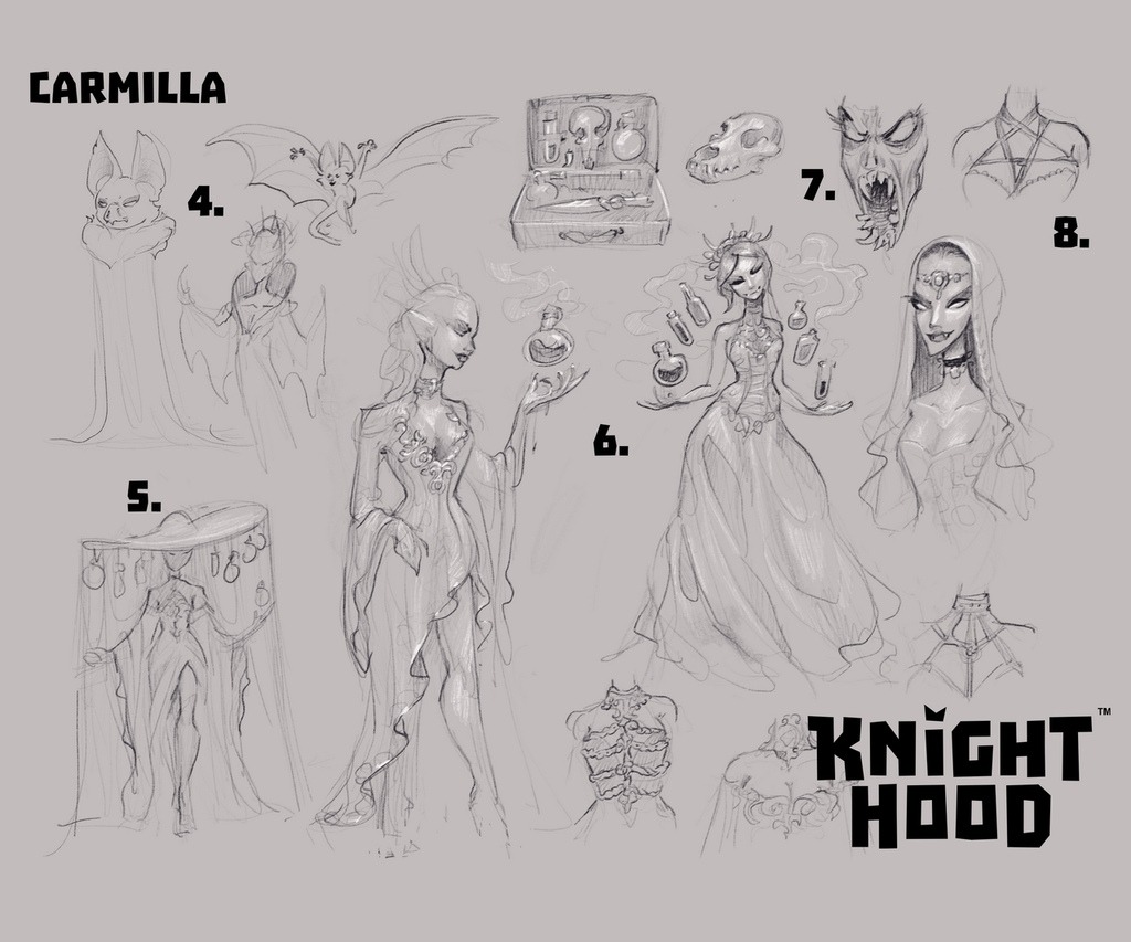 Behind the Scenes: Carmilla – Knighthood Help and Support